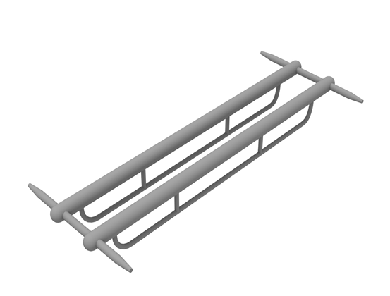 Overhead Double Parallel Bar Ladder | IPEMA